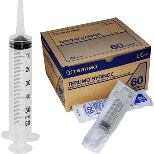 Terumo Syringe 60ml Catheter Tip SS+60C - Box/25
